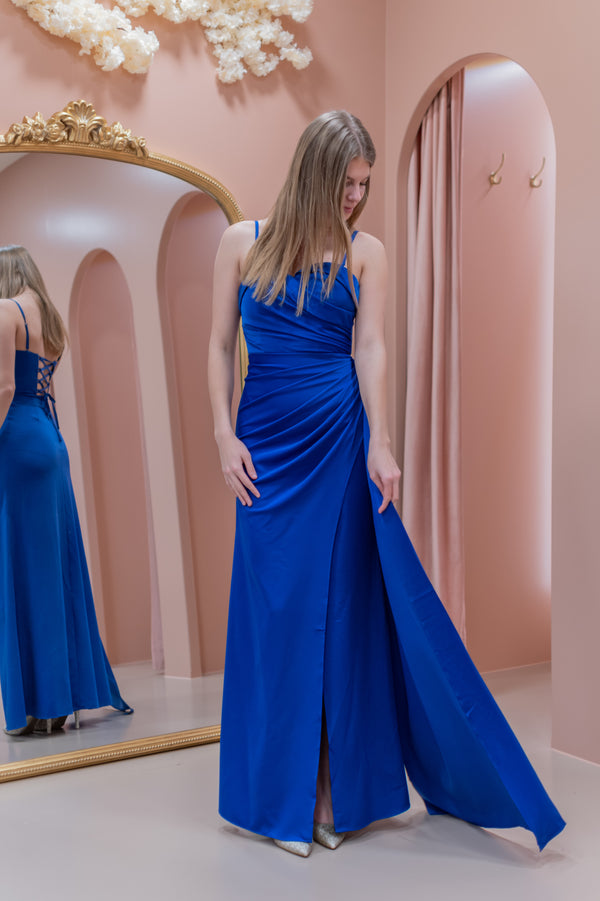 Dashing Dress - Bright Blue - Be-Glam Belgium